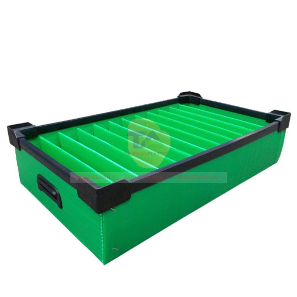 Thùng Nhựa Danpla Màu Đỏ - HT plastic