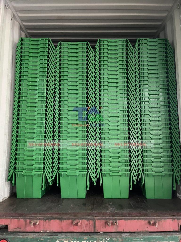 Thùng Nhựa Có Nắp TA043 - HT plastic