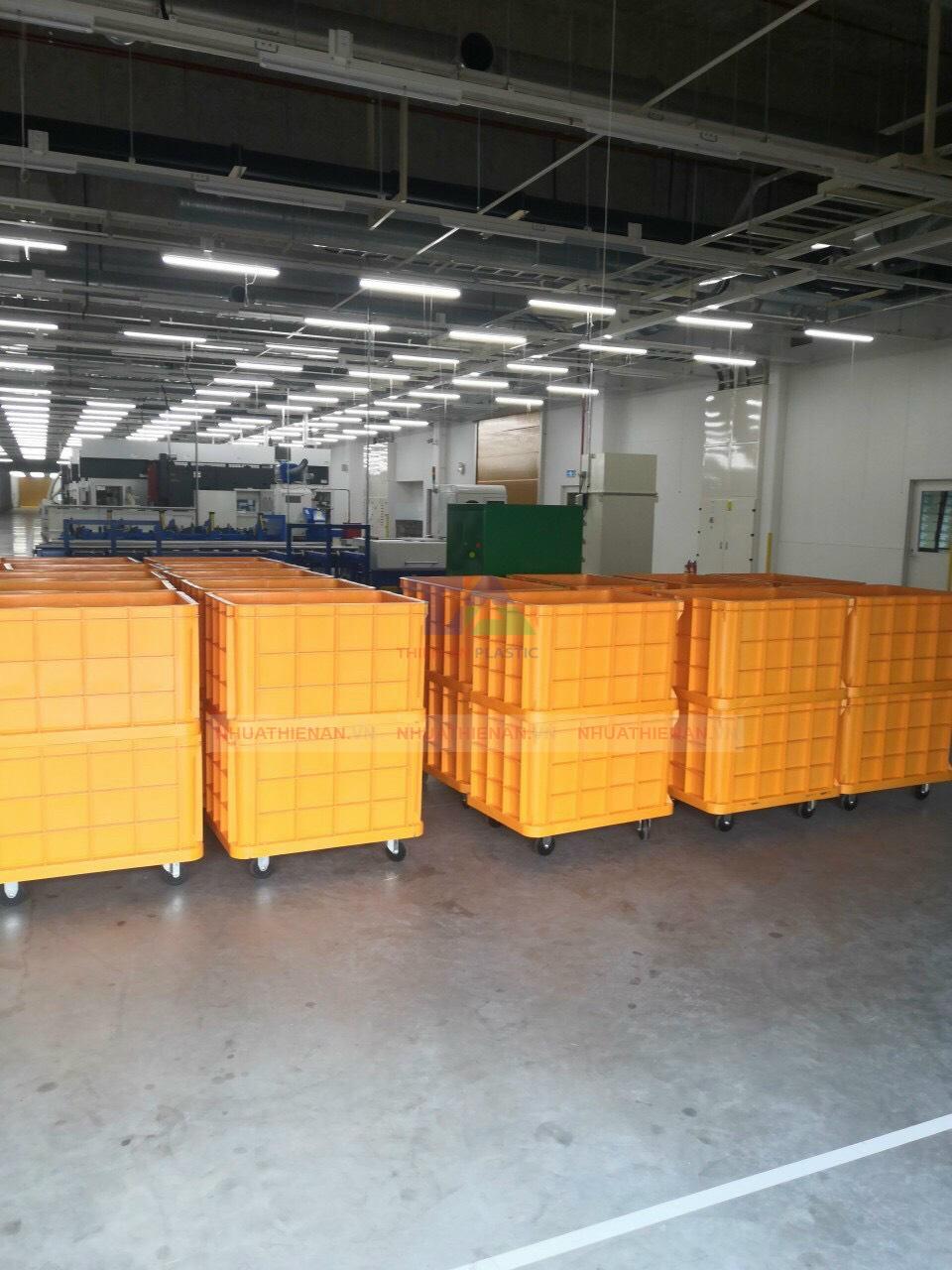 Thùng Nhựa Đặc NJB 600 - HT plastic