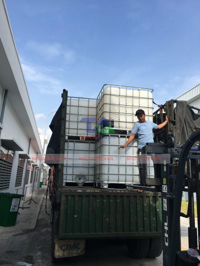 Tank IBC 1000 Lít Cũ - HT plastic